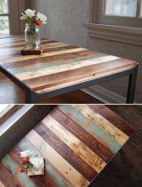 25 Unique DIY Pallet Table Ideas