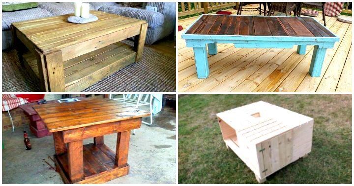 15 Unique Reclaimed Pallet Table Ideas