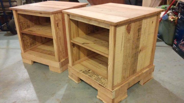 Pallet Night Stands