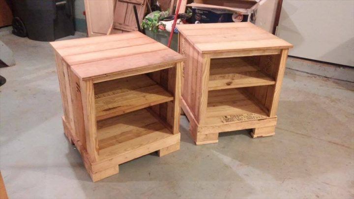 Pallet Night Stands