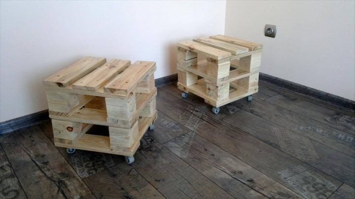 Ottoman Made from Pallets
