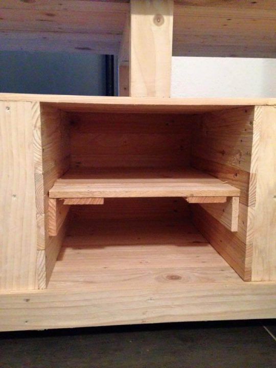 Pallet TV Unit Or Media Stand