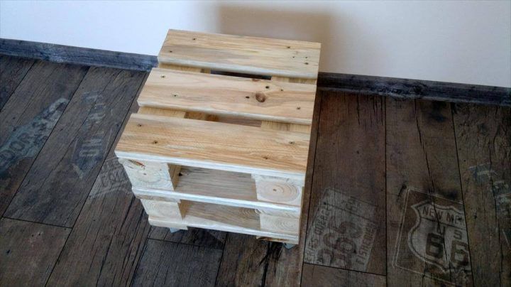 Ottoman Made from Pallets