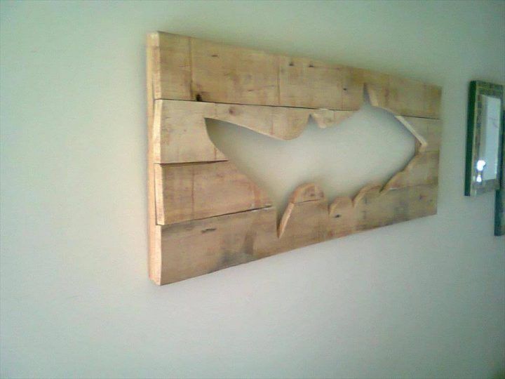 Pallet Fish Wall Art