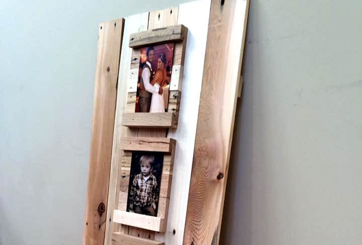 Making Picture Frames from Pallets