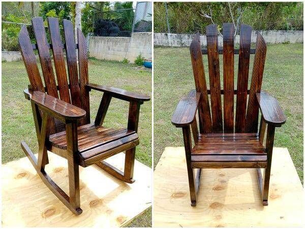 Pallet Rocking Chair