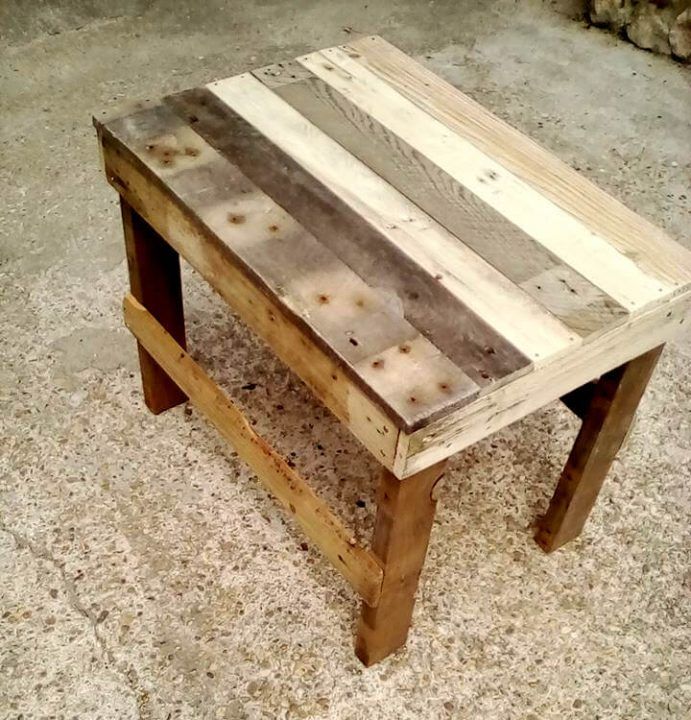 Pallet End Table