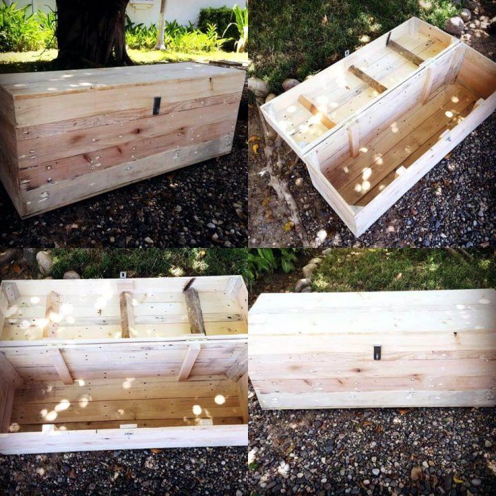 DIY Pallet Trunk