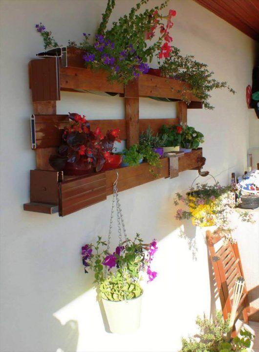 Pallet Planter or Pot Organizer